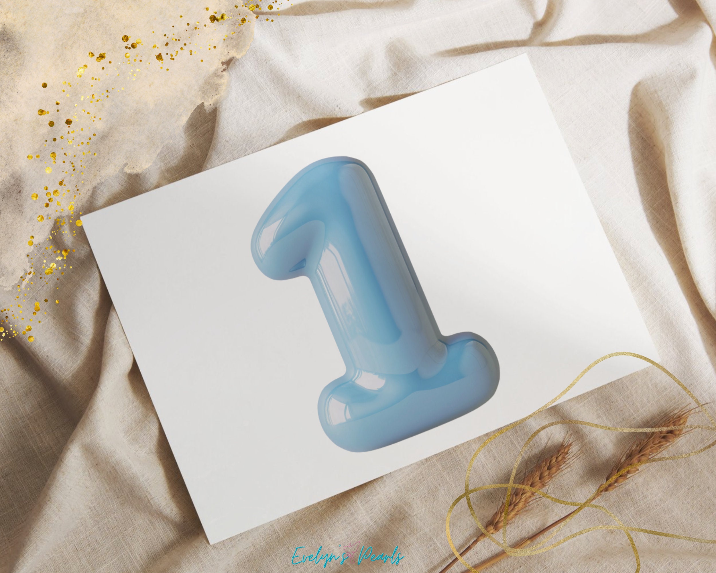 Blue Bubble Numbers Clipart 3D 0-9 Blue Numbers PNG Planner Clipart ...