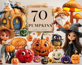 Autumn Leaves Clipart Bundle Fall Clipart Thanksgiving Decor PNG ...