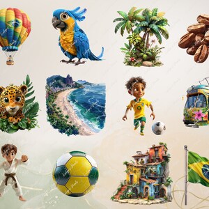 Brazil Clipart Brazil Landmark PNG Brazil Vacation Travel Clipart ...