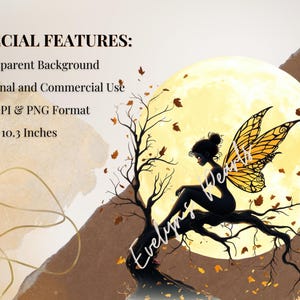 Fairy Clipart Spooky Fairy PNG Dark Fairy Clipart Scary PNG Haunted ...