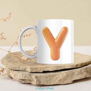 Letters Clipart 3D Orange Bubble Letters PNG 26 English Alphabet ...