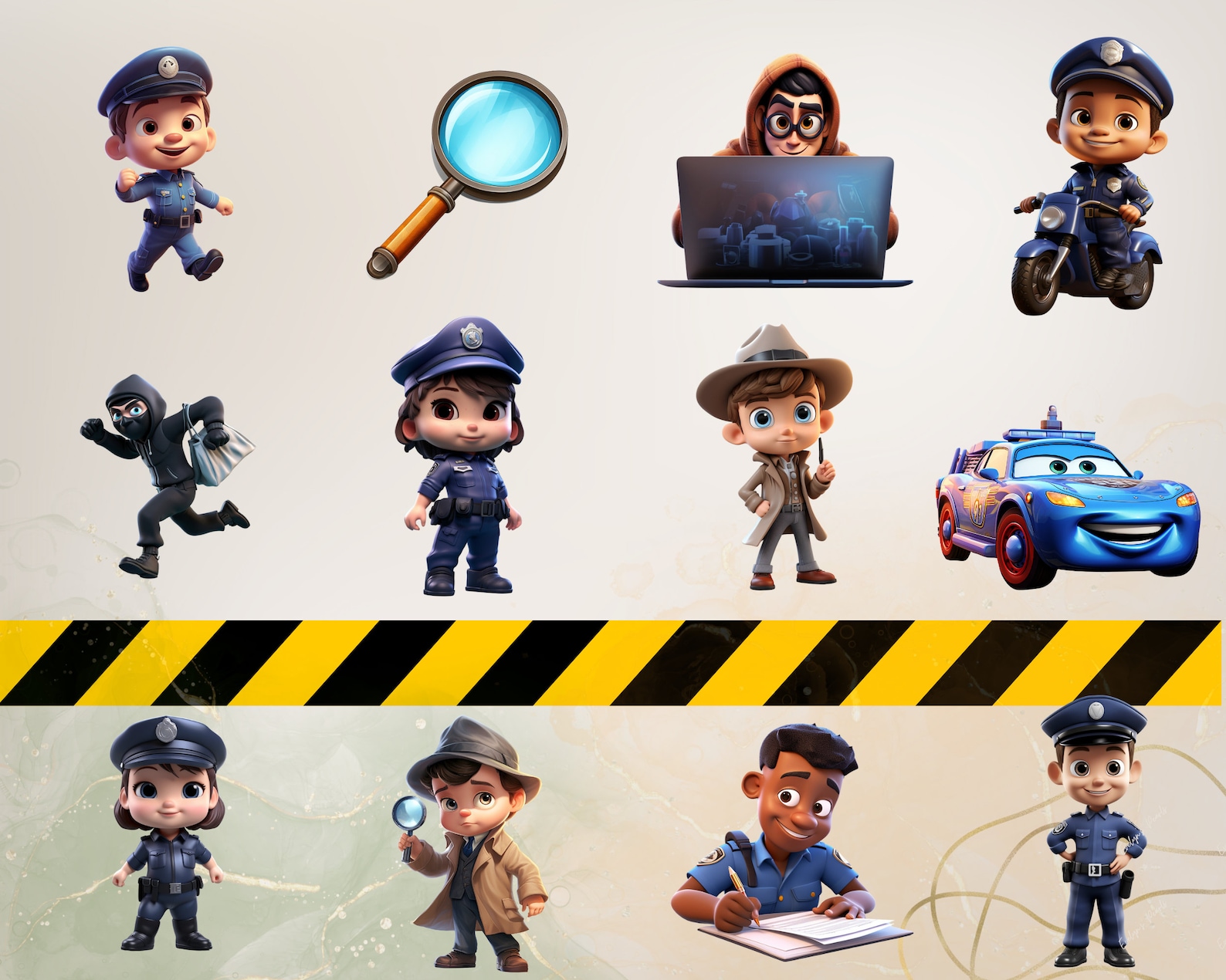 Police Clipart Cute Policeman PNG Police Car Clipart Detective PNG ...