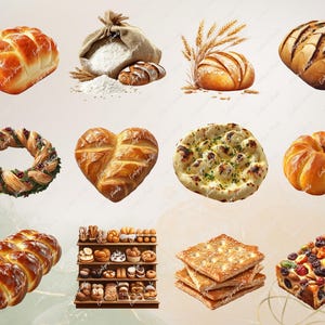 Bread Clipart Bread PNG Baking Clipart Food PNG Desserts Clipart Baker ...