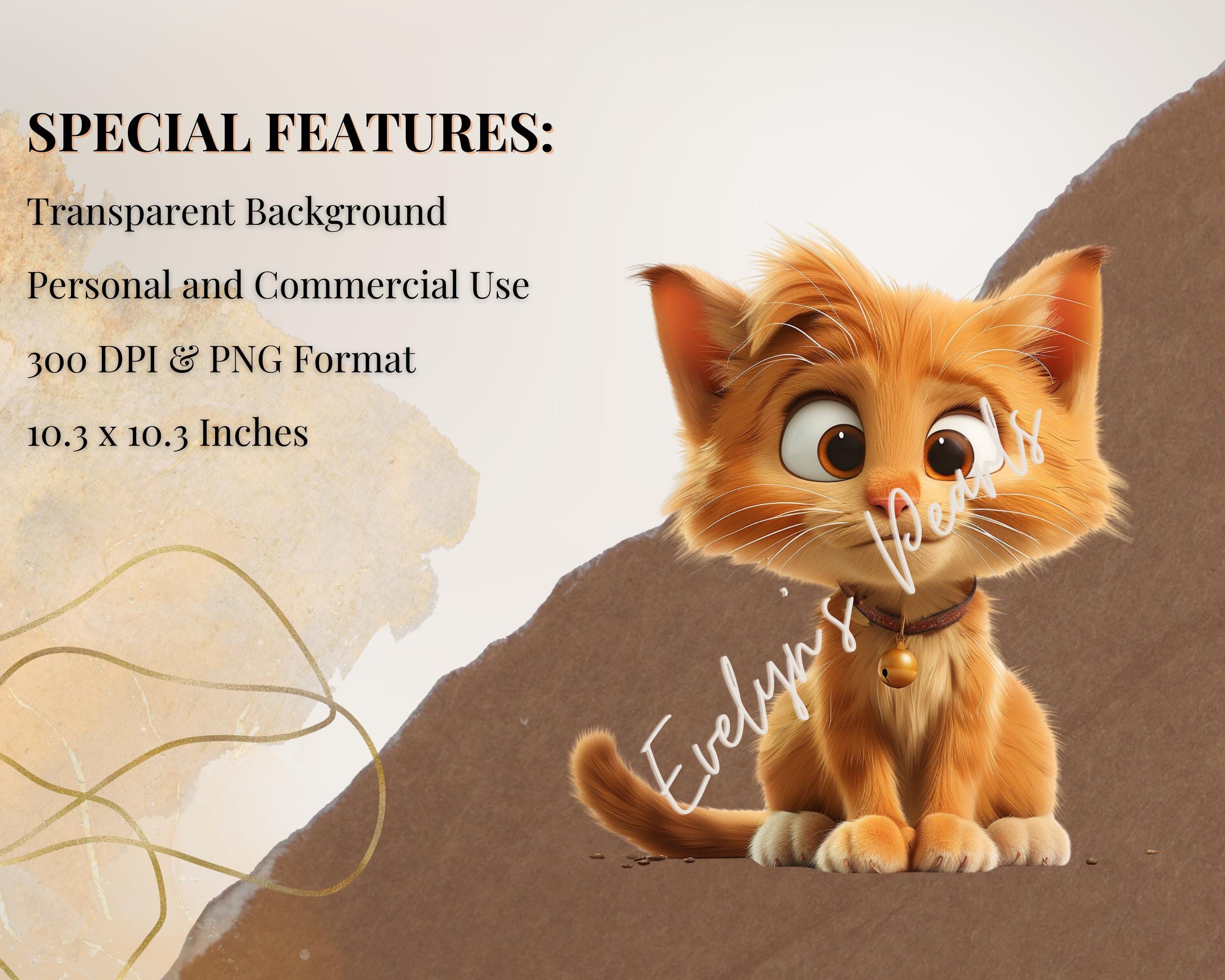 Funny Cat PNG Quirky Cat Clipart Humorous Cat PNG Cute Animals Clipart ...