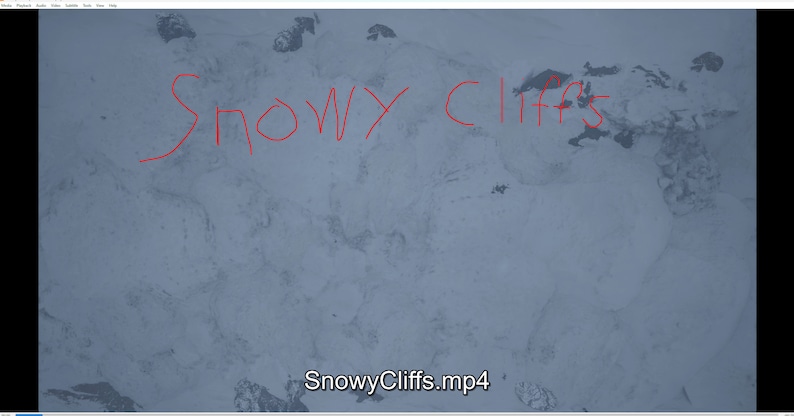 Snow Cliffs Animated Battle Map 4k Ultra HD - Etsy Australia