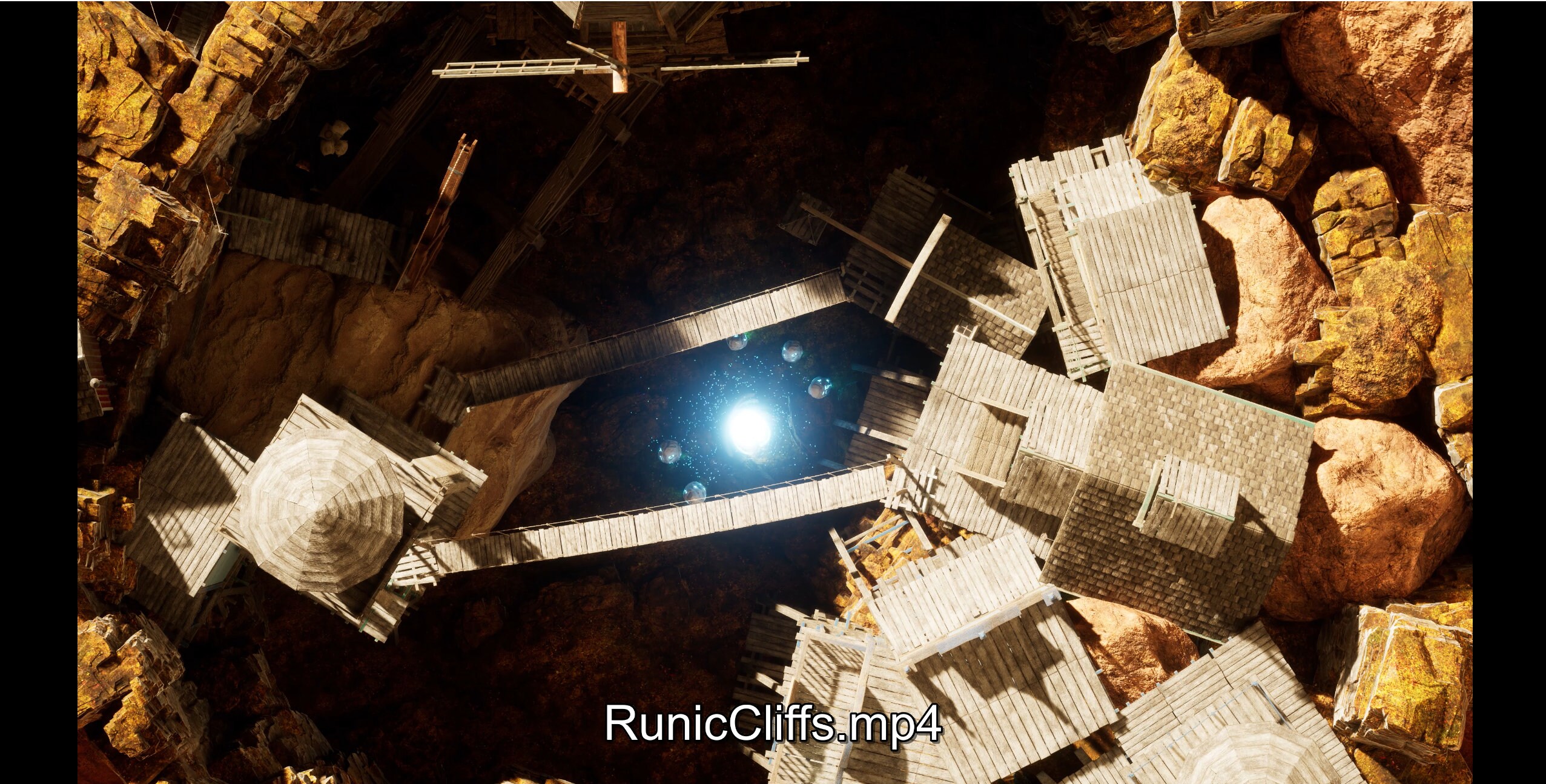 Runic Cliffs Animated Map UHD - Etsy