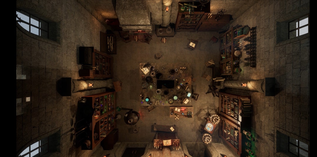 Magic Shop TTRPG Animated Map Dnd Rpg - Etsy