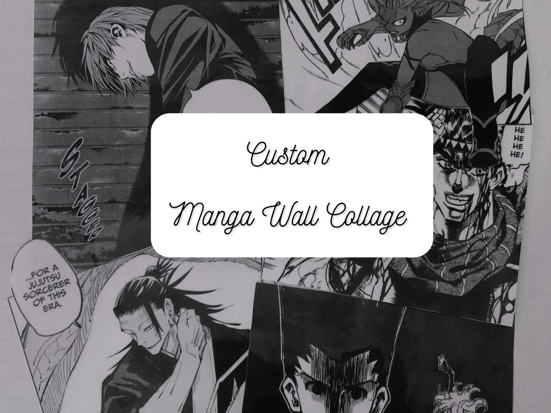 75 Custom Manga Panels With Clear Finish| Durable & Easy to Reuse - Etsy