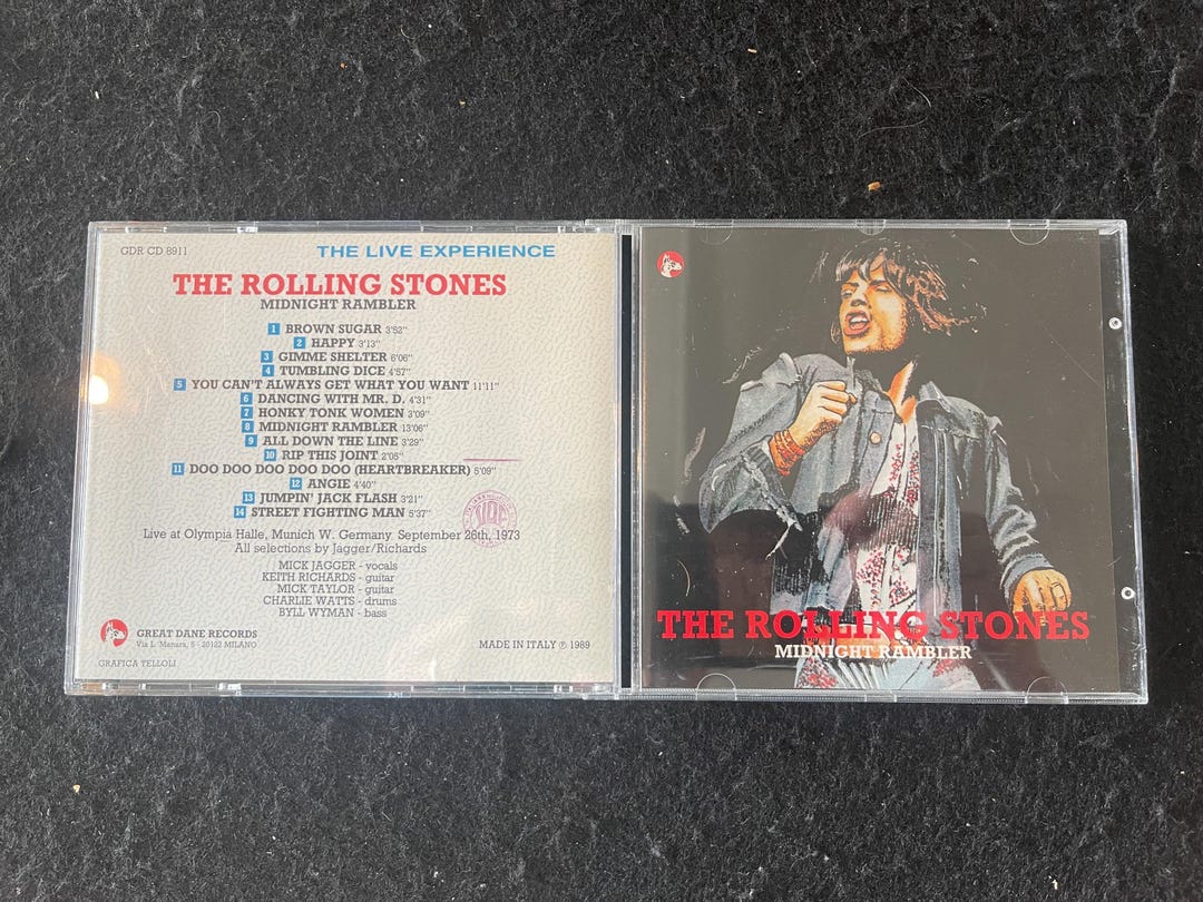 Rolling Stones-midnight Rambler - Etsy