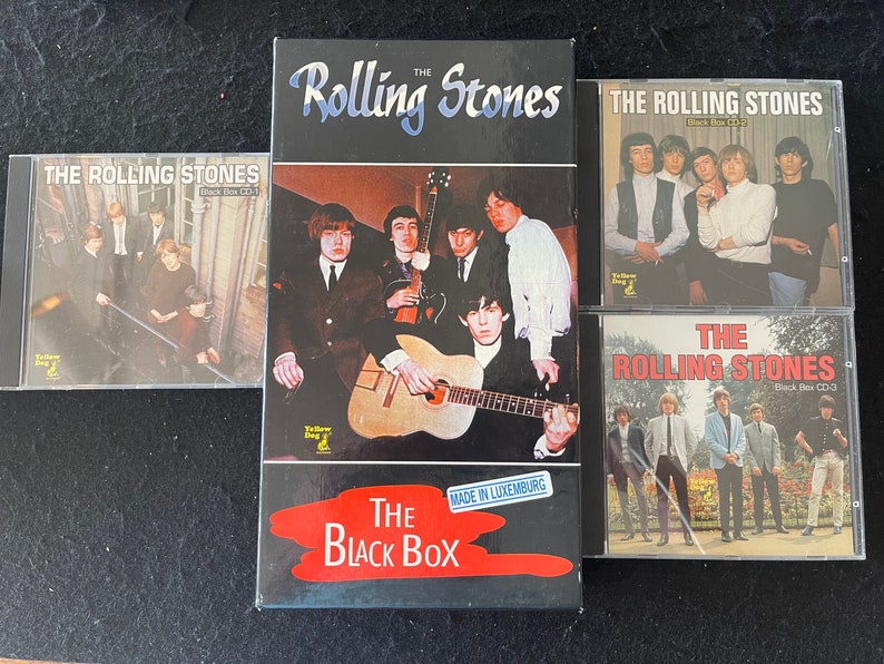 Rolling Stones the Black Box 3CD Box - Etsy