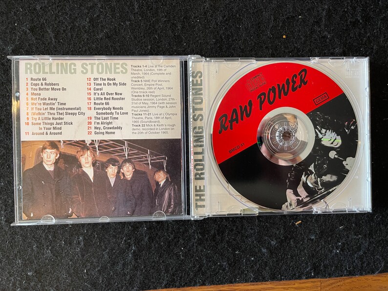 Rolling Stones-raw Power - Etsy