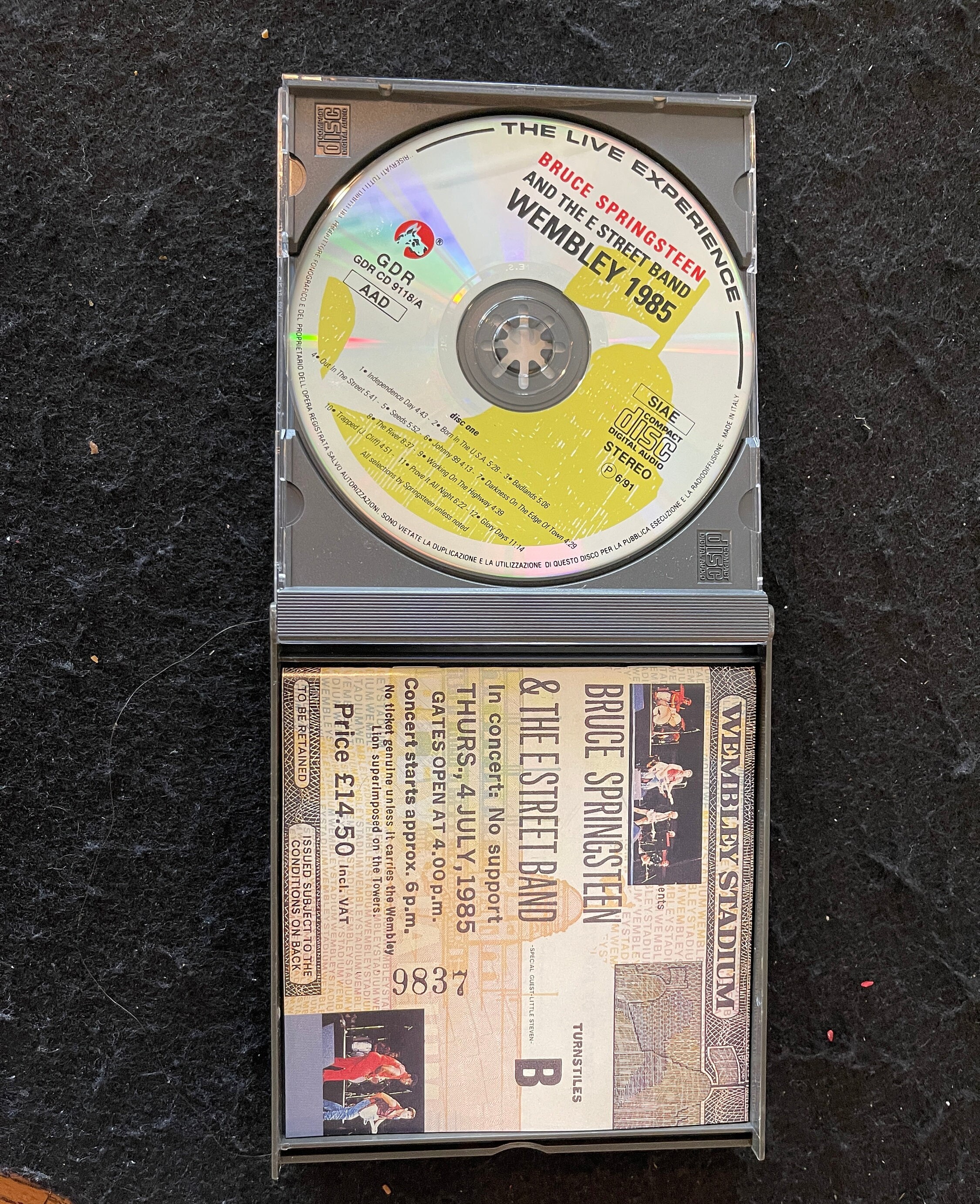 Bruce Springsteen Wembley Stadium 1985 3CD Set - Etsy