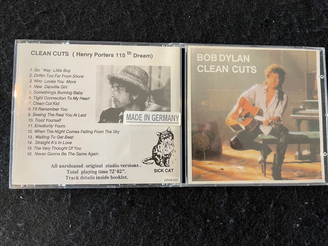 Bob Dylan-clean Cuts - Etsy