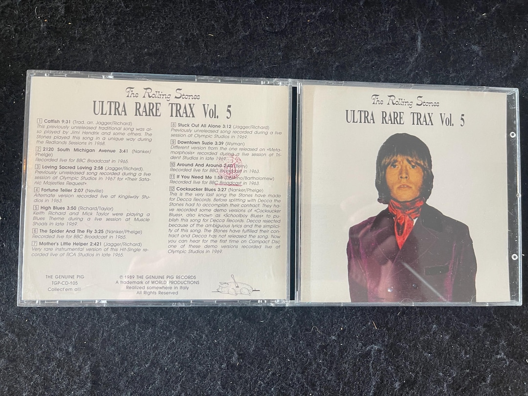 Rolling Stones-ultra Rare Trax Vol. 5 - Etsy