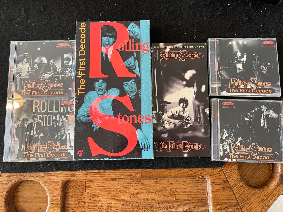 Rolling Stones-the First Decade 4 CD Box W/booklet - Etsy