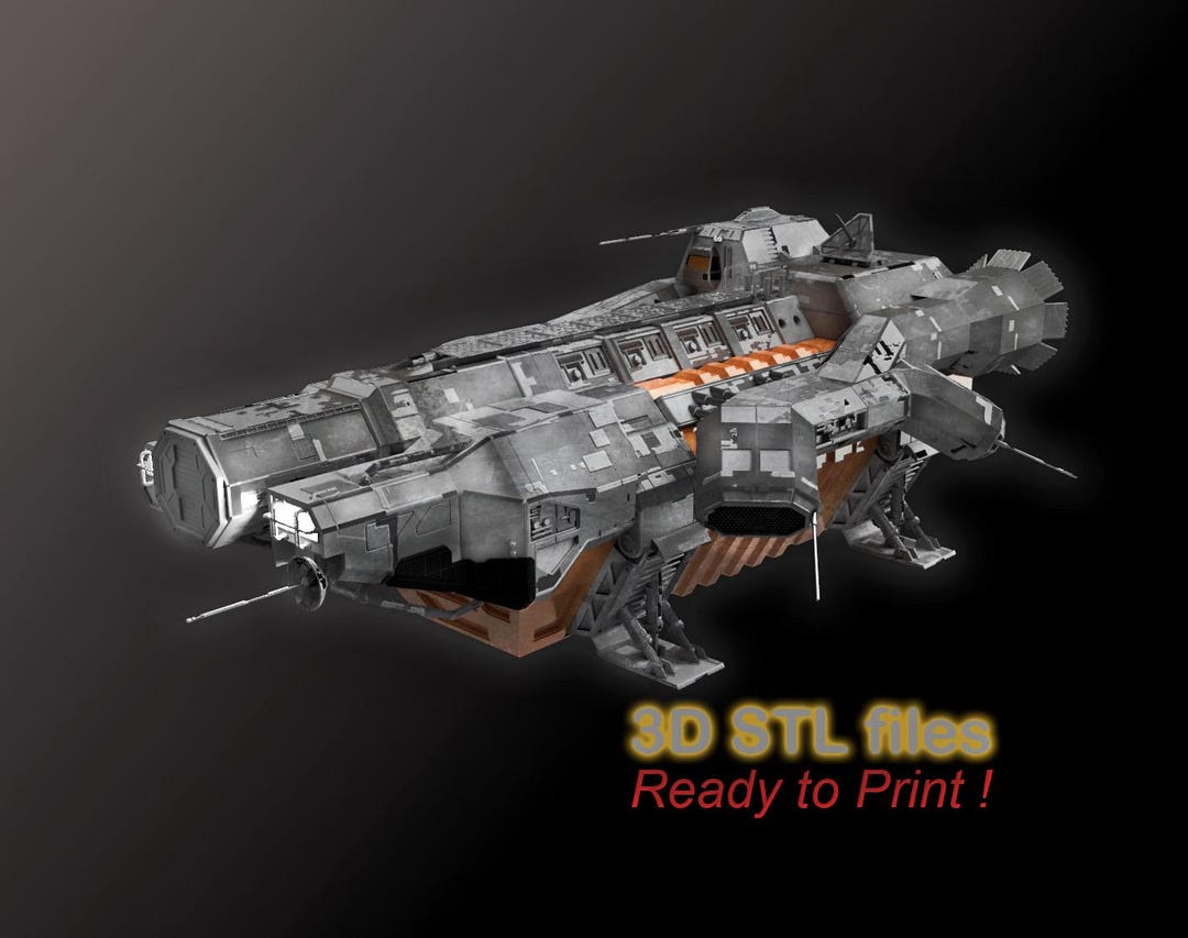 Corbelan Spaceship - Romulus - Etsy