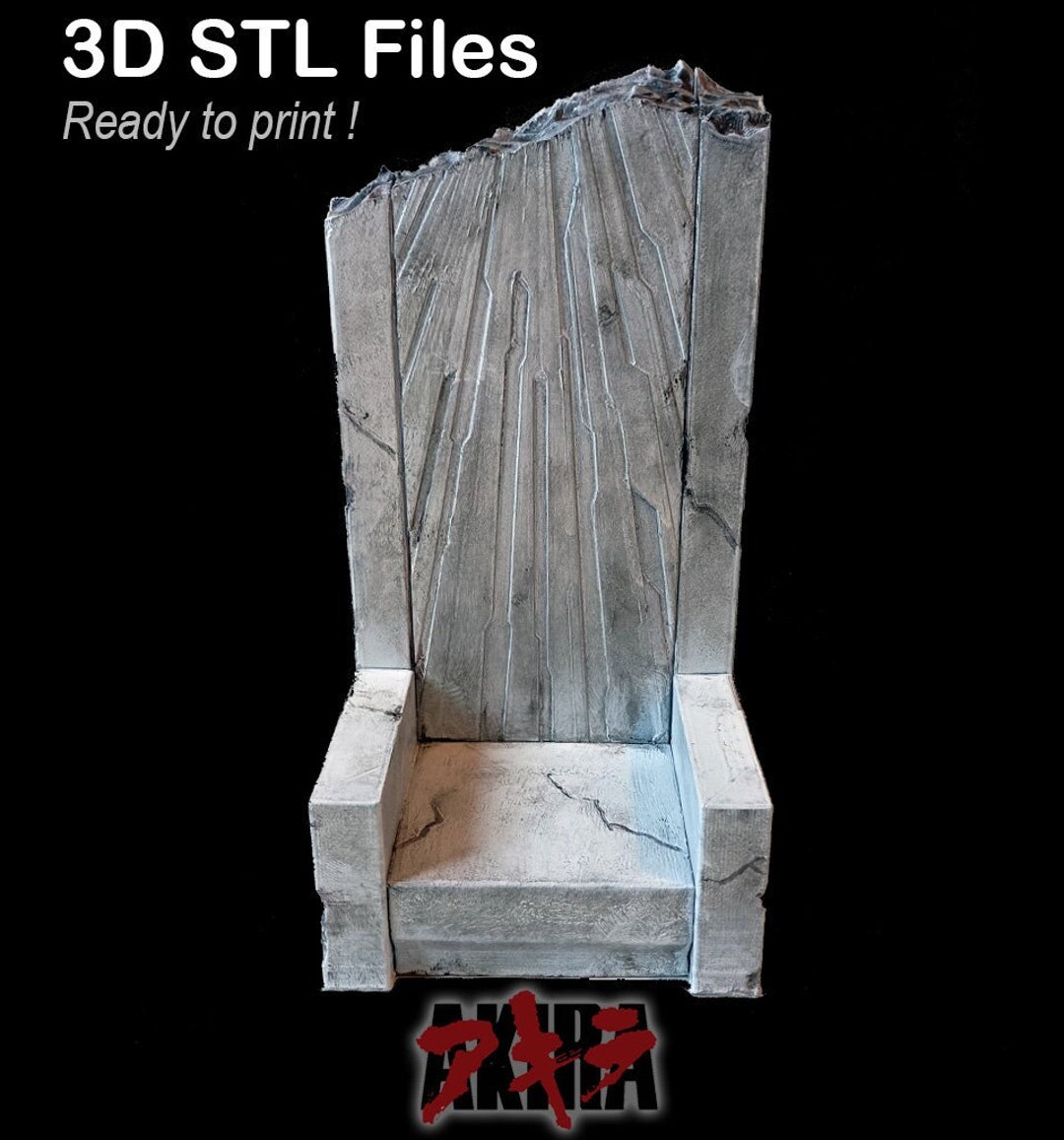 3D STL - Tetsuo / Akira Throne - Etsy