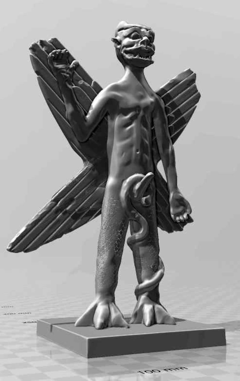 PAZUZU Demon From the Exorcist - 3D STL File - Etsy