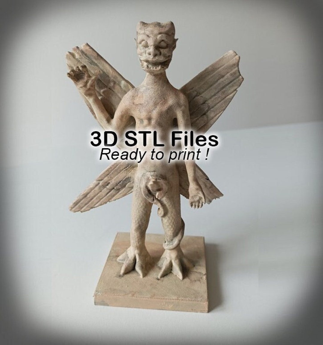 PAZUZU Demon From the Exorcist - 3D STL File - Etsy