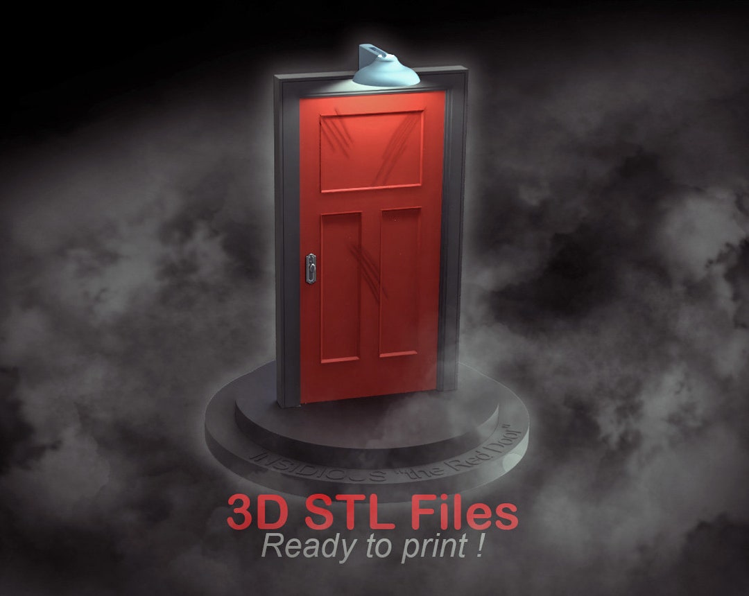 Red Door From Insidious - 3D STL Files - Etsy