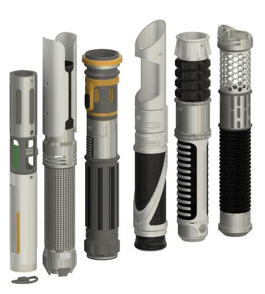 Lightsaber Customizable 3D KIT - STL Files - Etsy