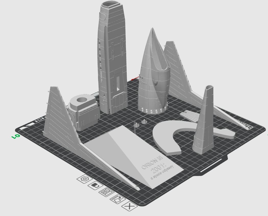 Orion III - 2001 - 3d STL Files - Etsy