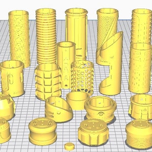 Lightsaber Customizable 3D KIT - STL Files - Etsy