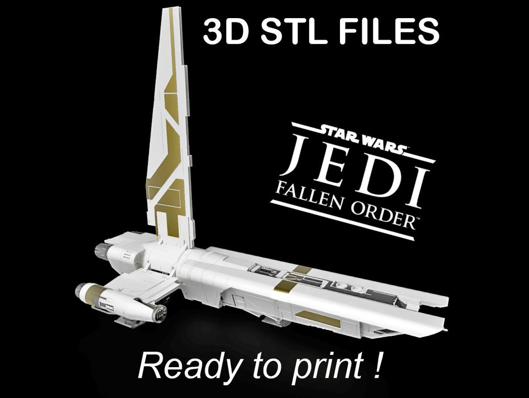 3D STL - "mantis" Spaceship From "jedi: Fallen Order" - Etsy