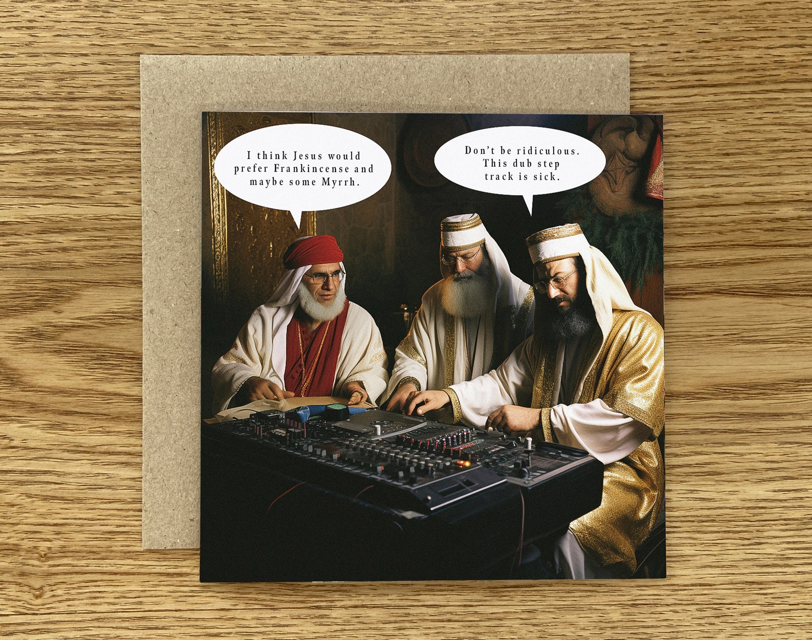 Three Wise Men Christmas Card - Etsy