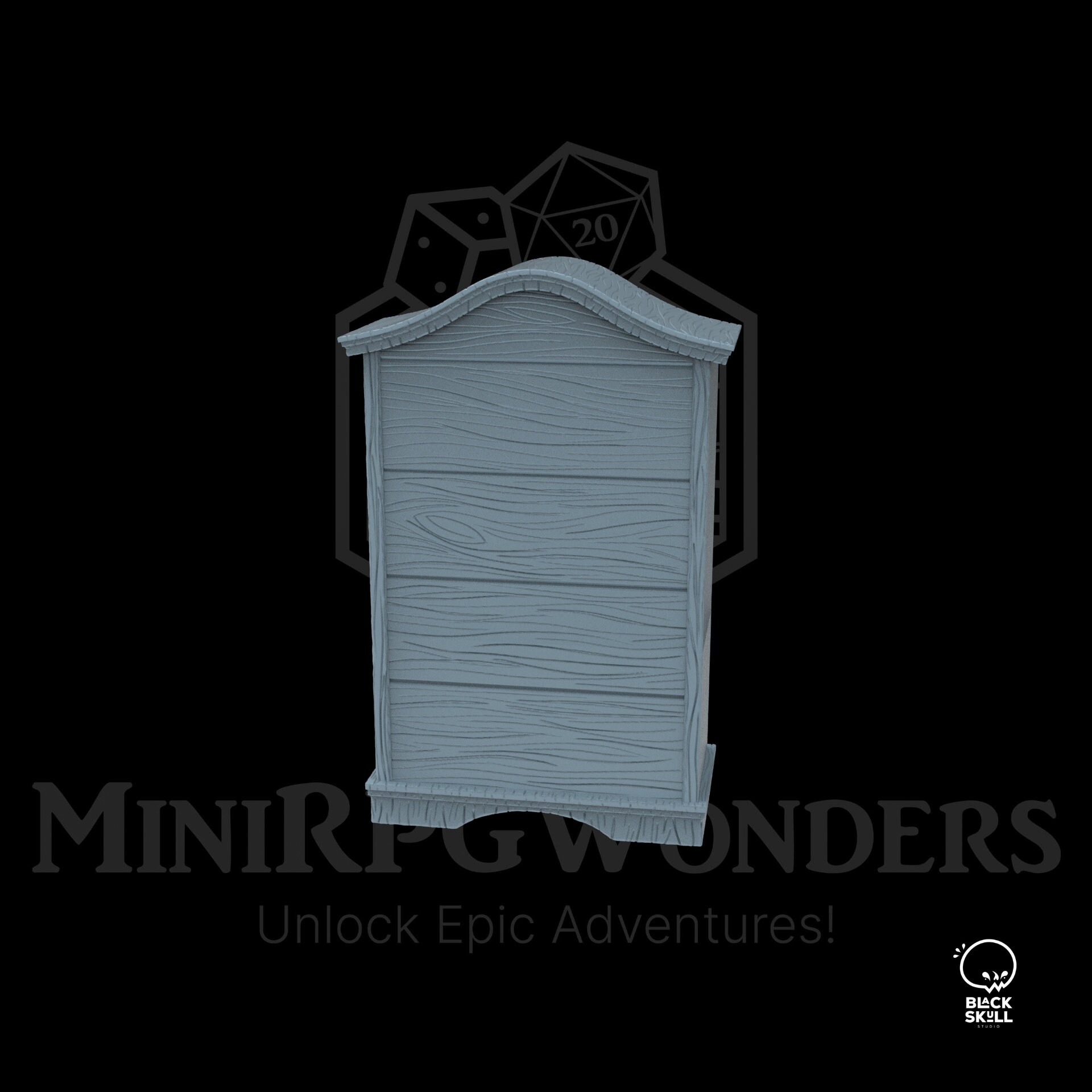 Mimic Bookcase / Bookshelf by Black Skull Studio for Dnd, 5E ...