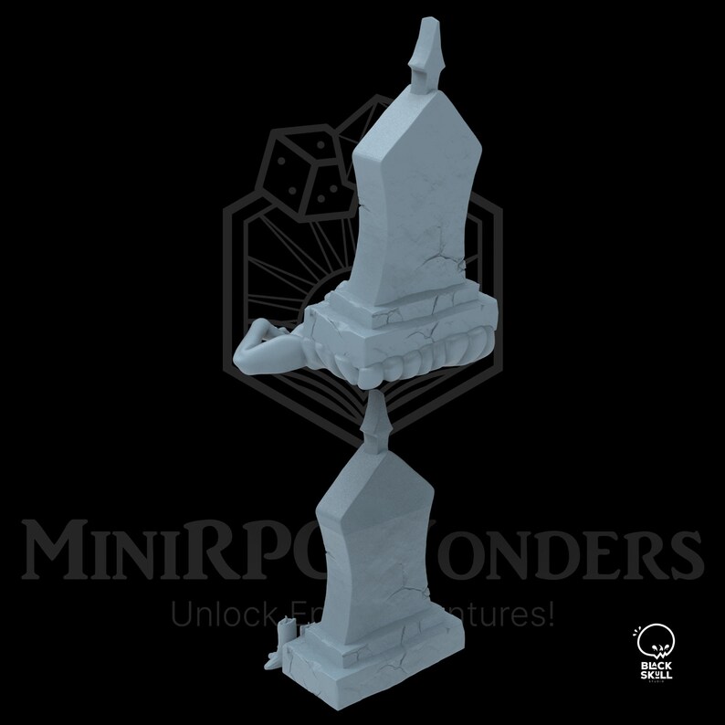 Tombstone by Black Skull Studio for Dnd, 5E, Pathfinder and Other Rpgs ...