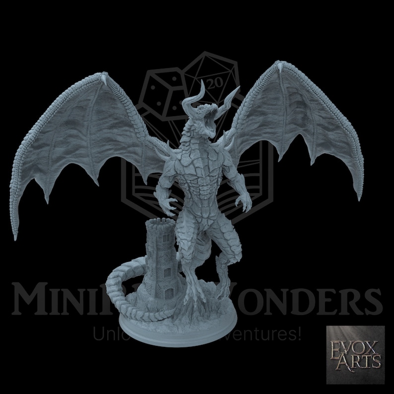 Bahamut by Evox Arts for Dnd, 5E, Pathfinder, Wargaming and Other Rpgs ...