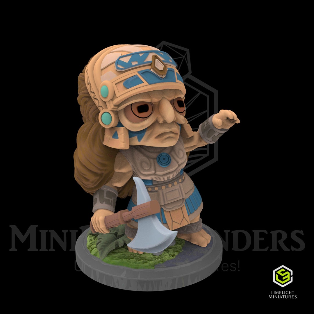 Chibi Chaac by Limelight Miniatures | for Dnd, 5E, Pathfinder and Other ...