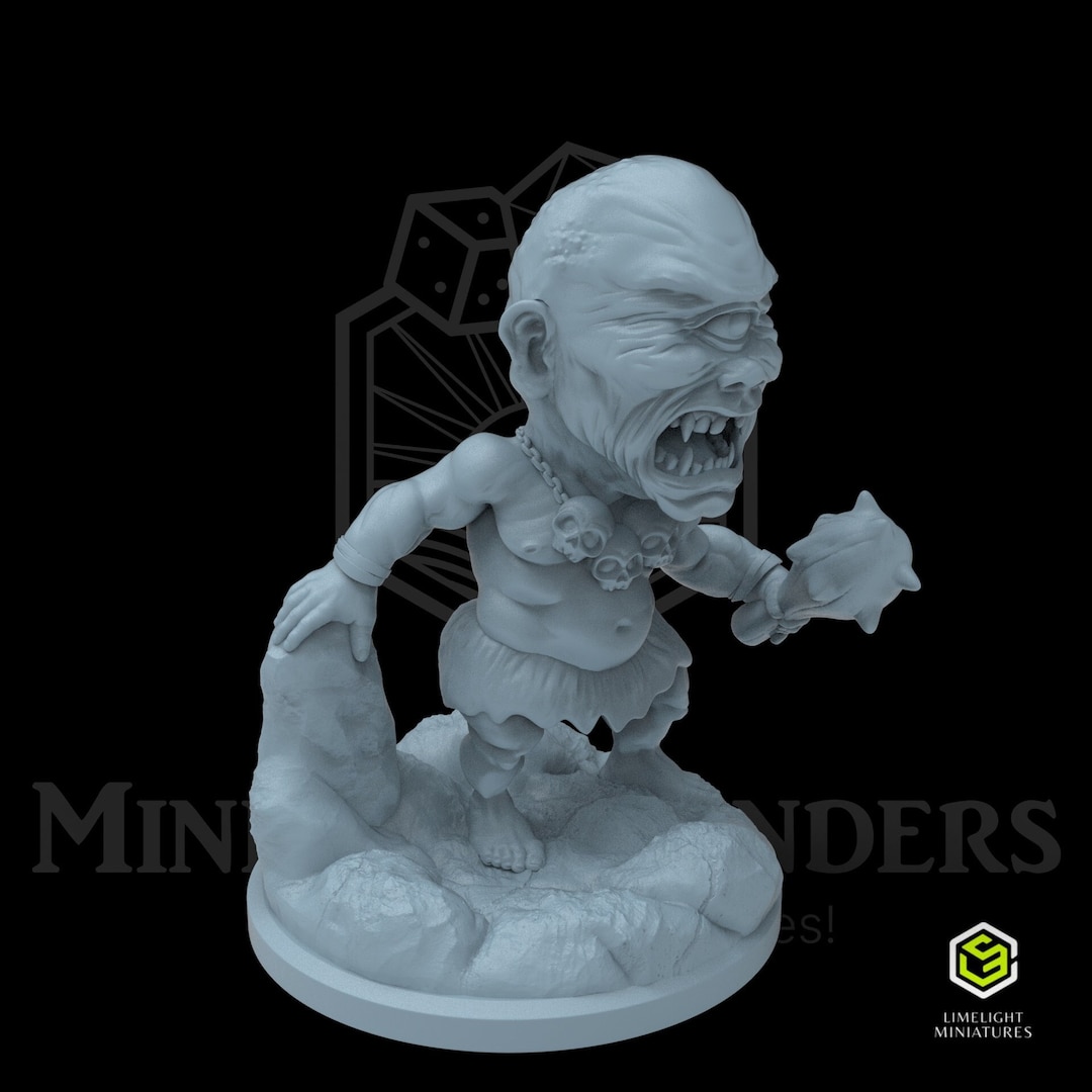 Chibi Cyclops by Limelight Miniatures for Dnd, 5E, Pathfinder and Other ...
