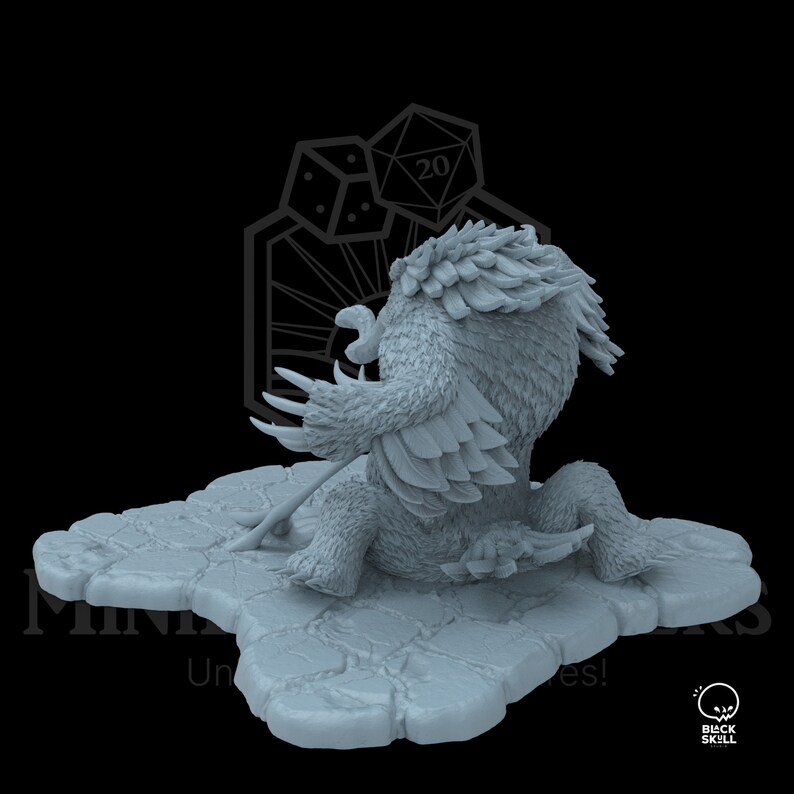 Owlbear Rug by Black Skull Studio for Dnd, 5E, Pathfinder and Other ...