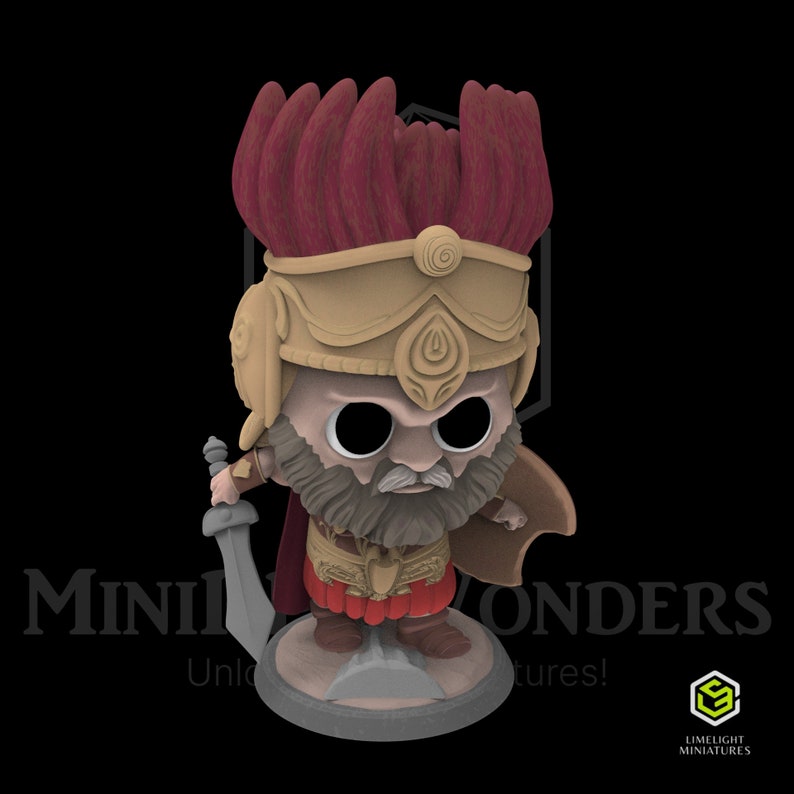 Chibi Mars by Limelight Miniatures for Dnd, 5E, Pathfinder and Other ...