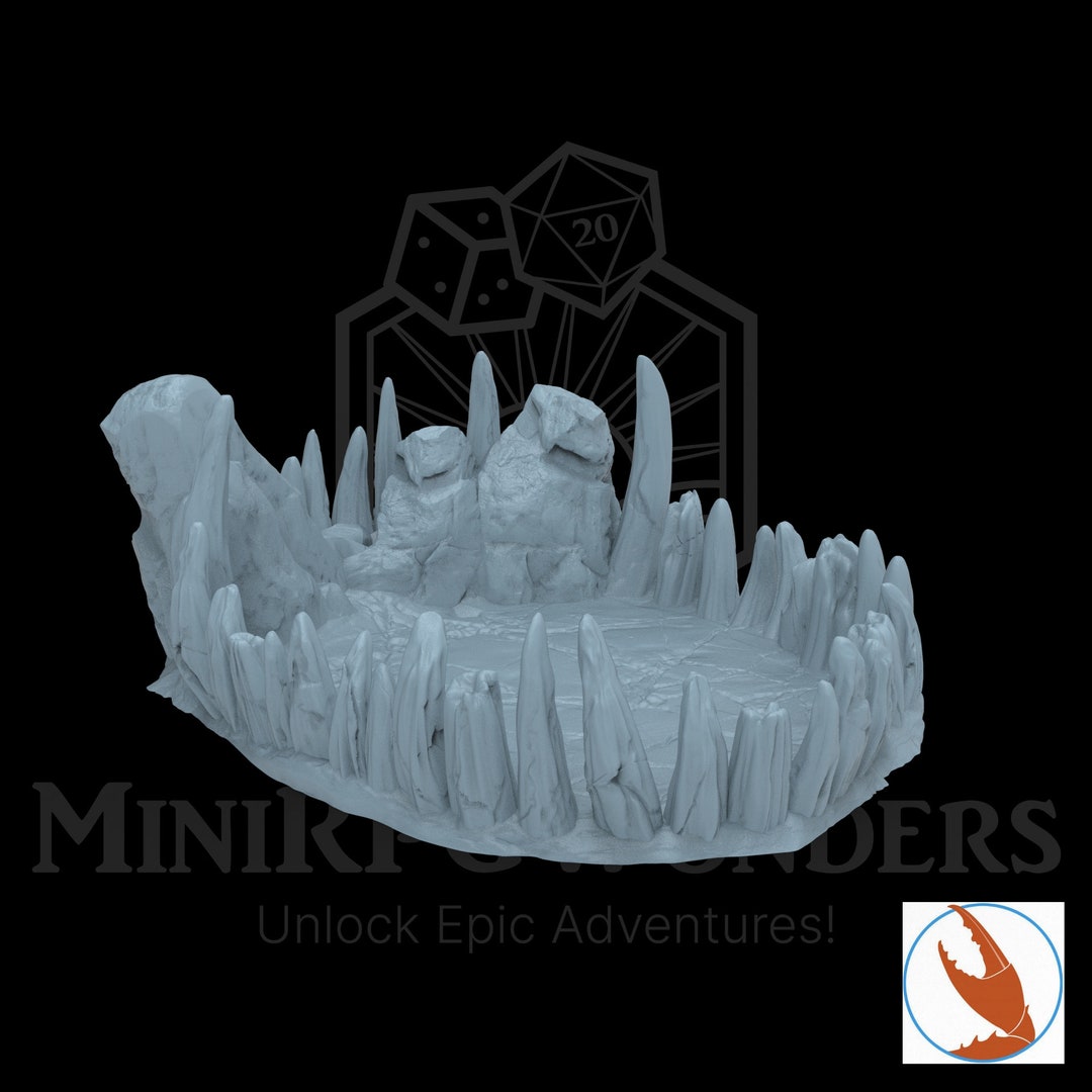 Bandeja de dados Skull de Crab Miniatures / para juegos de mesa, DnD ...