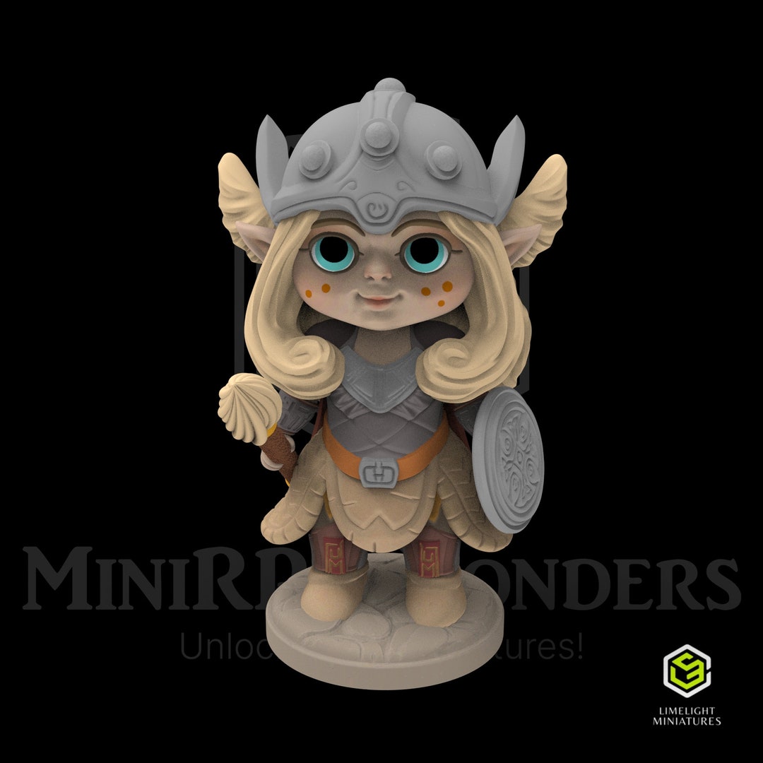 Chibi Freyja by Limelight Miniatures | for Dnd, 5E, Pathfinder and ...
