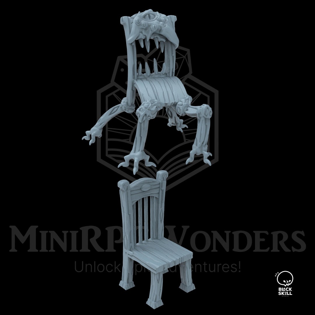 Mimic Chair by Black Skull Studio | for Dnd, 5E, Pathfinder and Other ...