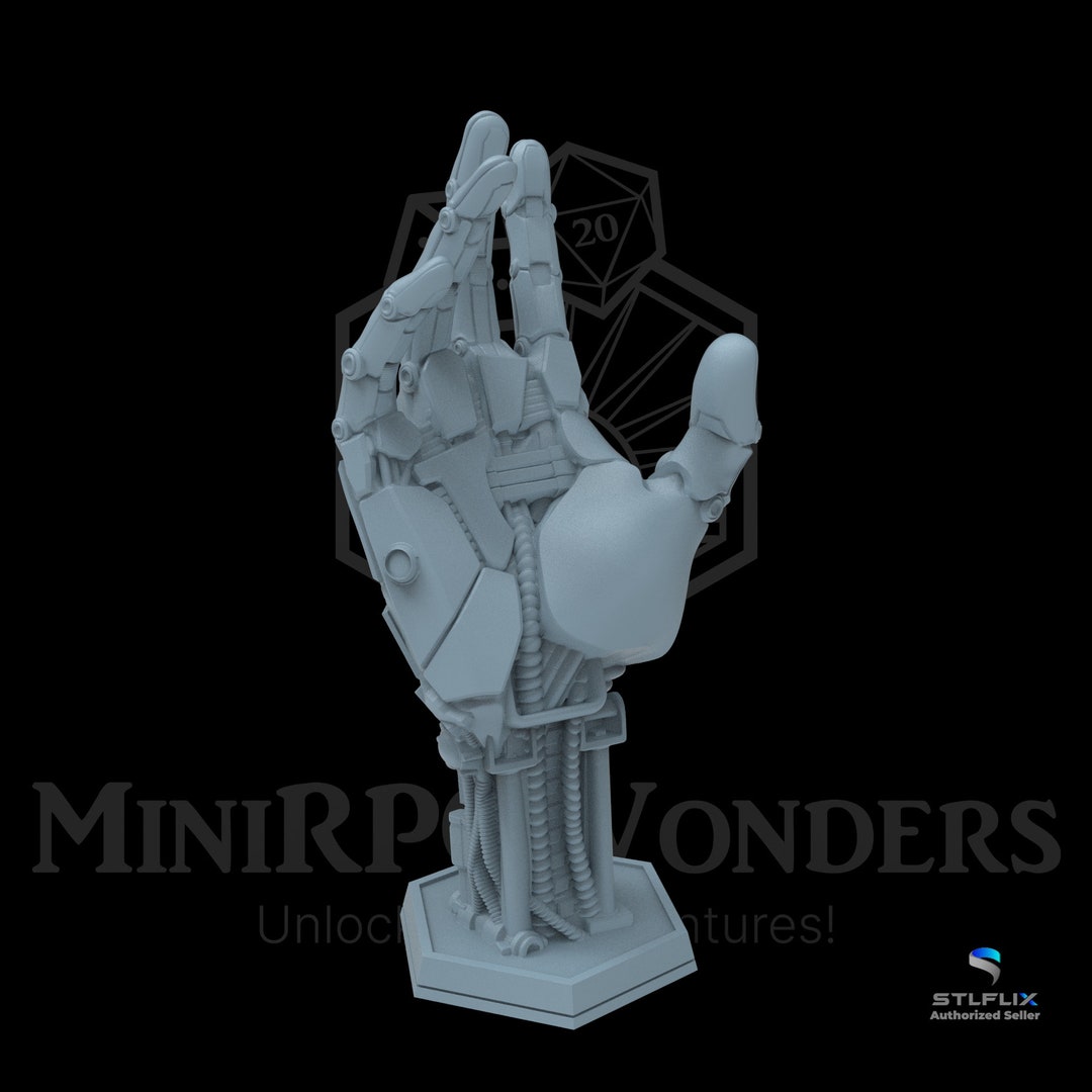 Robot Hand Controller Holder | Controller Holder | Sci-fi | Android ...