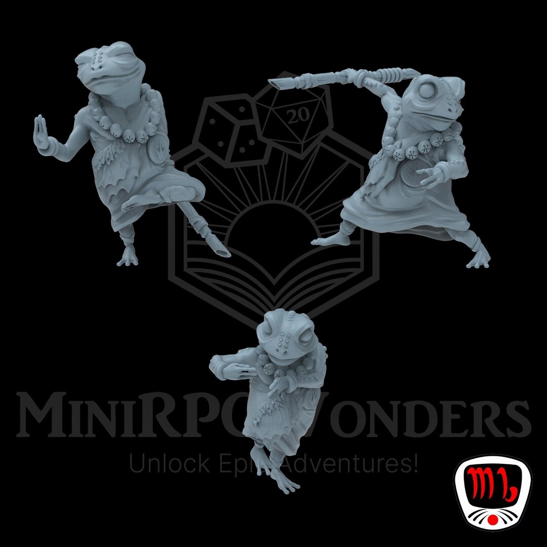 Asian Frog Monk by Mojibake Japanese Hero Asiatic Hero Asiatic Monk ...