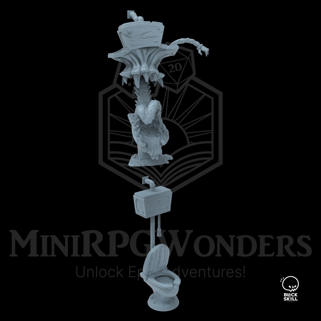 Toilet by Black Skull Studio for Dnd, 5E, Pathfinder and Other Rpgs ...