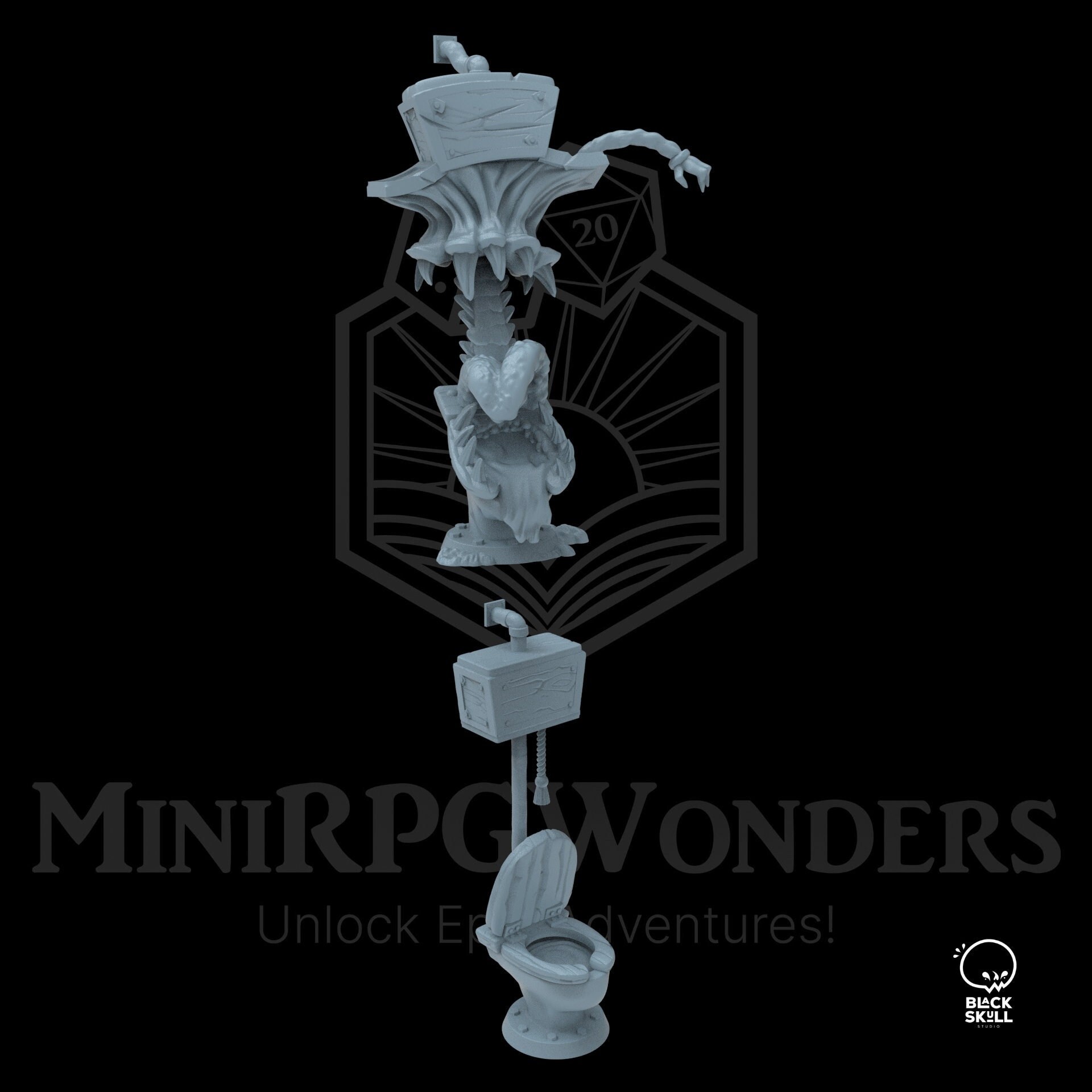 Toilet by Black Skull Studio for Dnd, 5E, Pathfinder and Other Rpgs ...