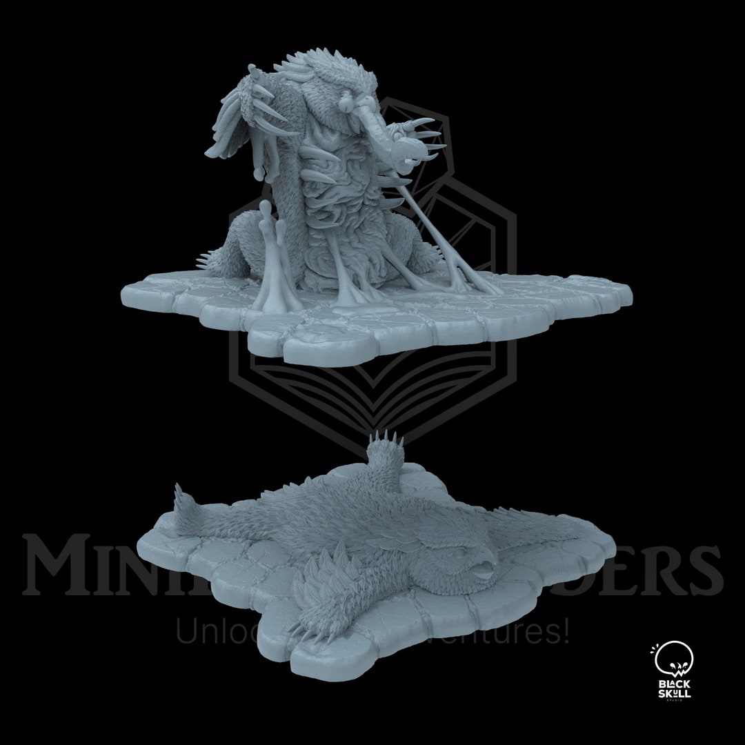 Owlbear Rug by Black Skull Studio | for Dnd, 5E, Pathfinder and Other ...