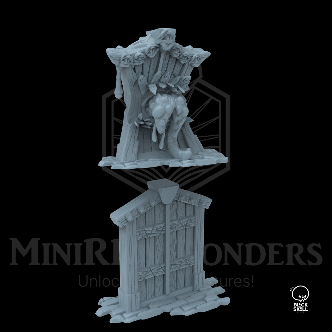 Mimic Gate by Black Skull Studio for Dnd, 5E, Pathfinder and Other Rpgs ...