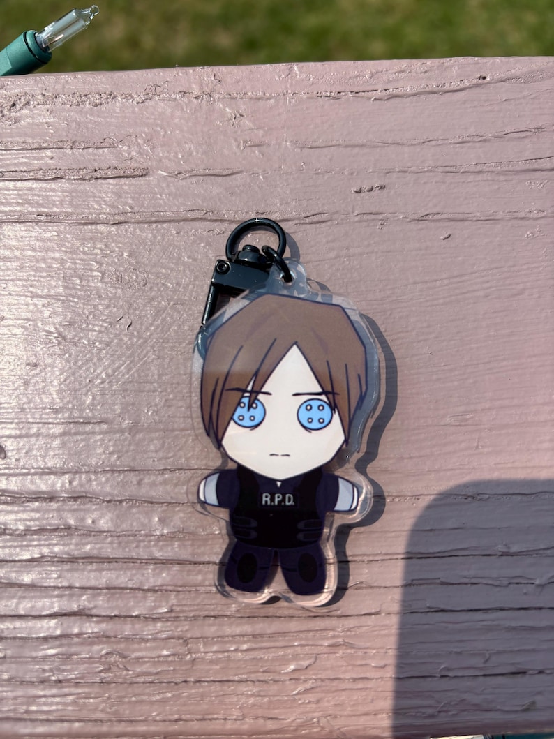 Chibi Resident Evil Leon Kennedy Claire Redfield Ada Wong Coraline Doll ...