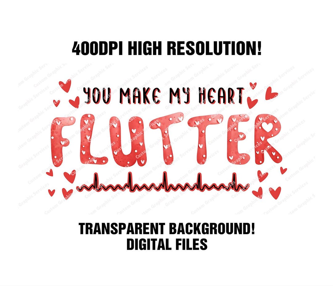 Valentine Nurse Heart Flutter PNG: CVICU Design (digital File) - Etsy