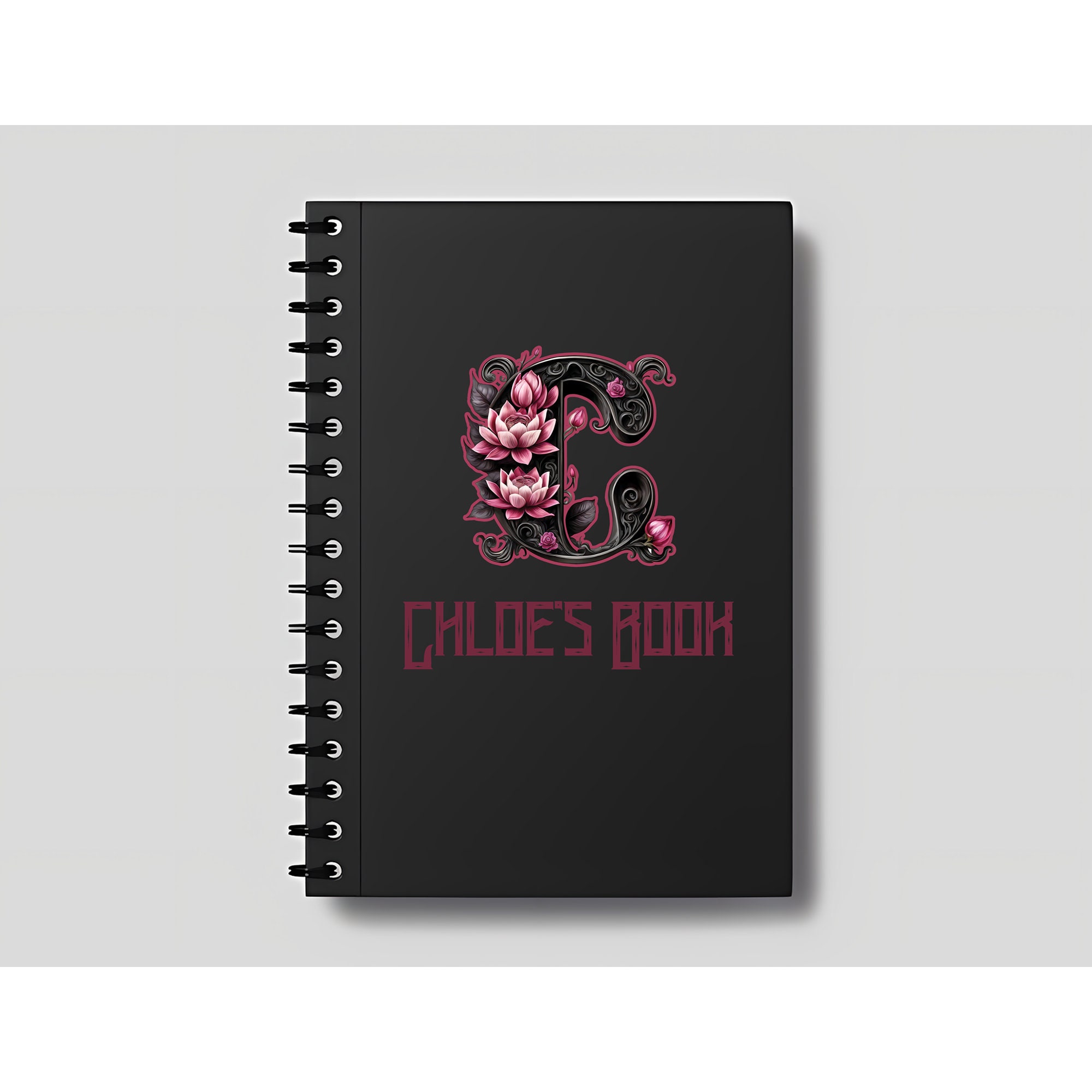 Gothic Themed Lotus Alphabet, 26 Different Letters Made of Lotus ...