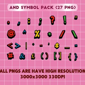 Super Mario Alphabet, Super Mario Letters, 6 Different Colors Alphabet ...