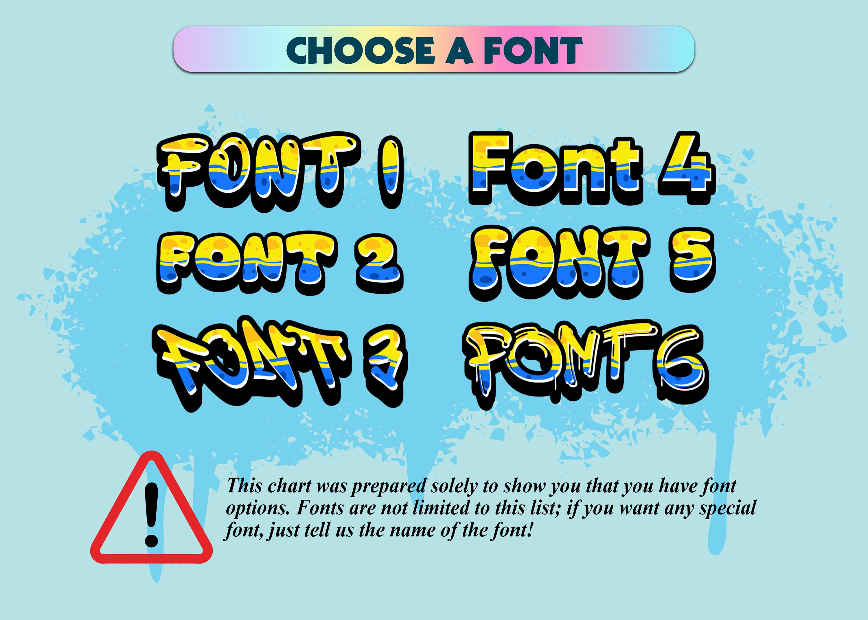 Graffiti Alphabet Style 1, Graffiti Font, Custom Graffiti Letters 26 ...